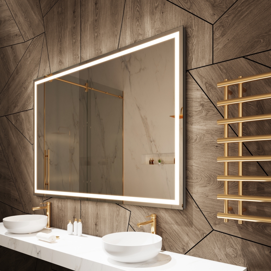 Dimmable Lighted Mirror Galaxy 60 X 40